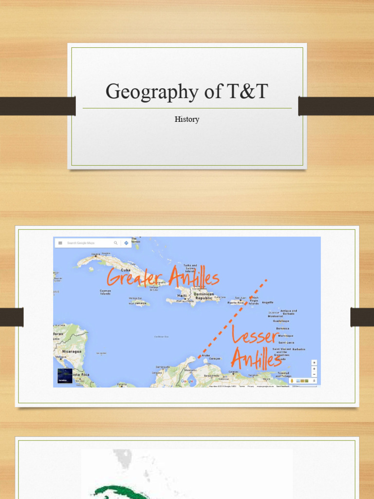 Geography of T&T - Form 3 | PDF | Lesser Antilles | Caribbean