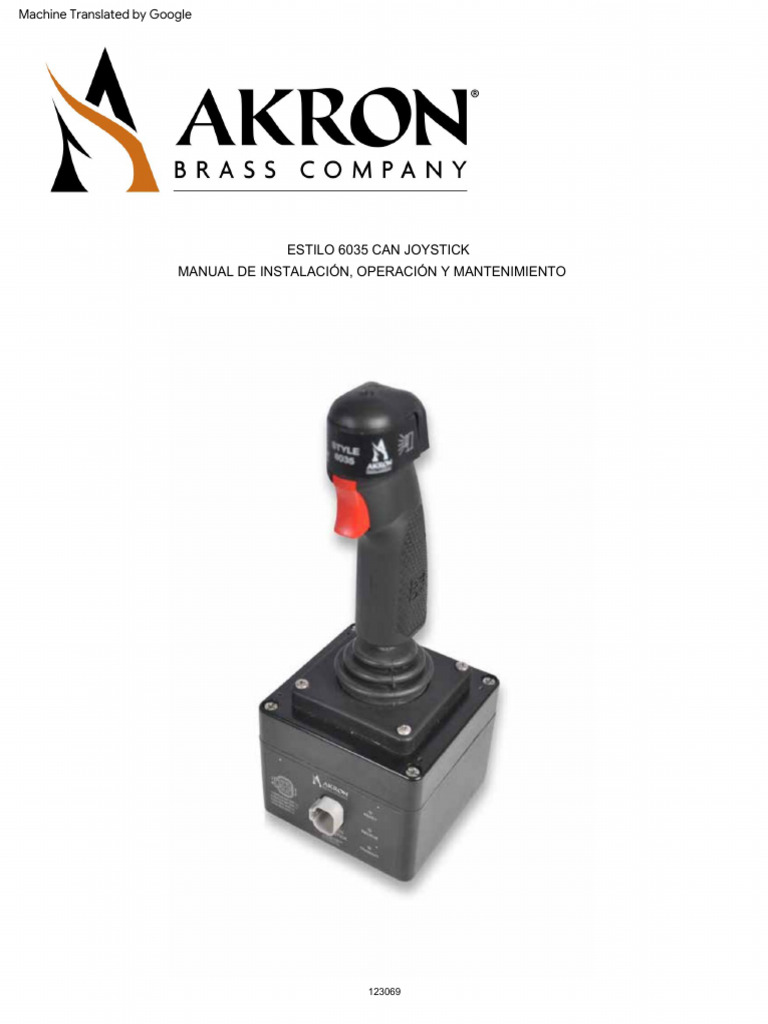 Instrucciones Joystick Monitor | PDF