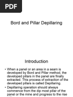 Bord & Pillar Method | PDF | Coal Mining | Mining