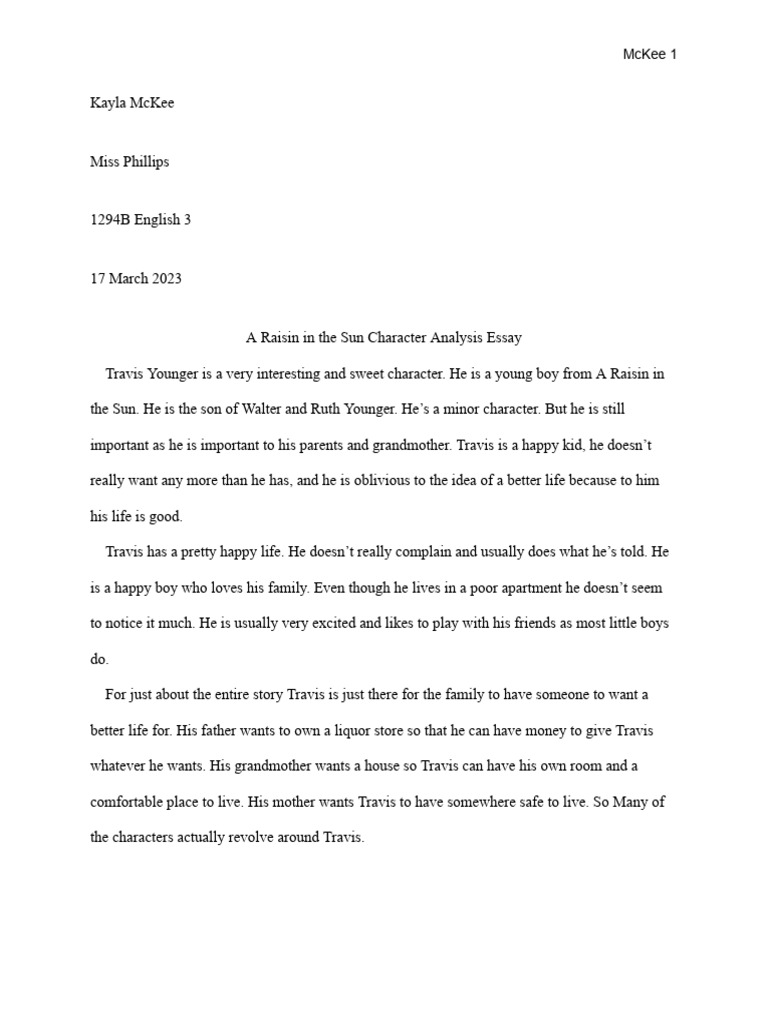 High School Character Analysis | PDF | Wellness | Poetry