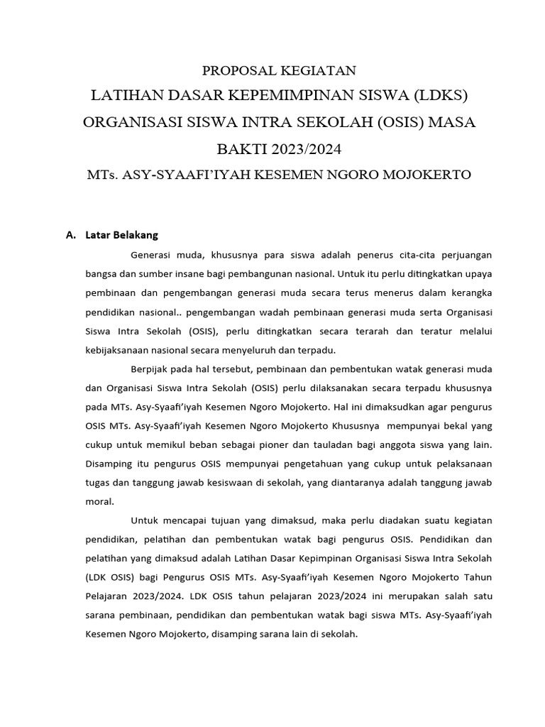 Proposal LDKS 2023 | PDF