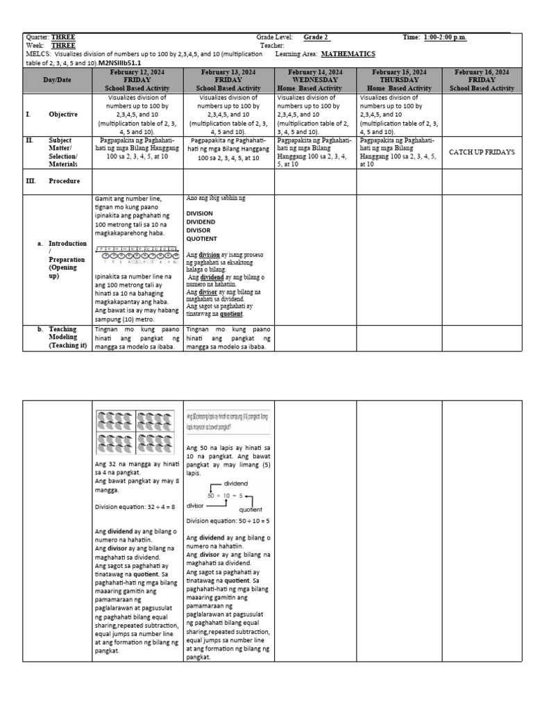 Math WLP q3 Week 2 B | PDF