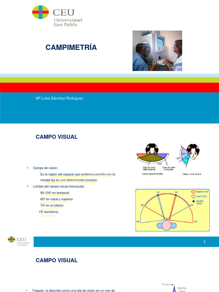 9 Campo Visual 2021-22 | PDF | Percepción visual | Decibel