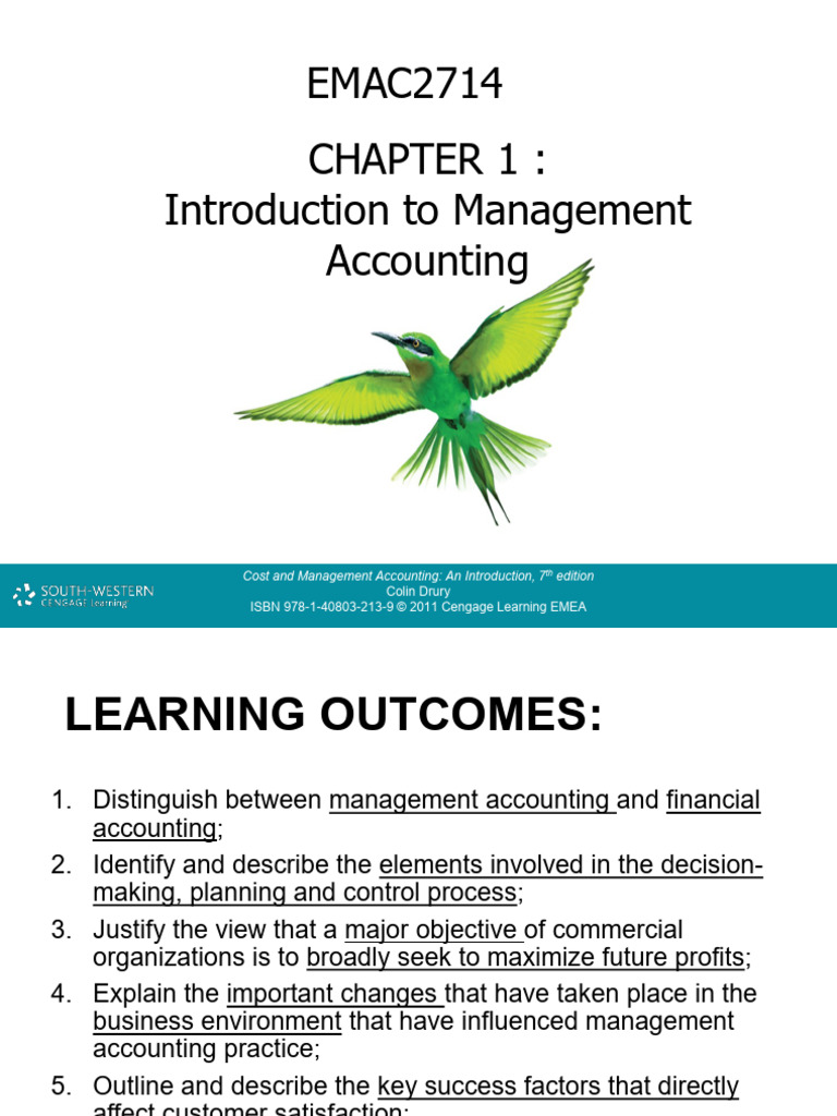 Chapter 1 Slides 2023 | PDF | Management Accounting | Accounting Chapter 1 Slides 2023 | PDF | Management Accounting | Accounting