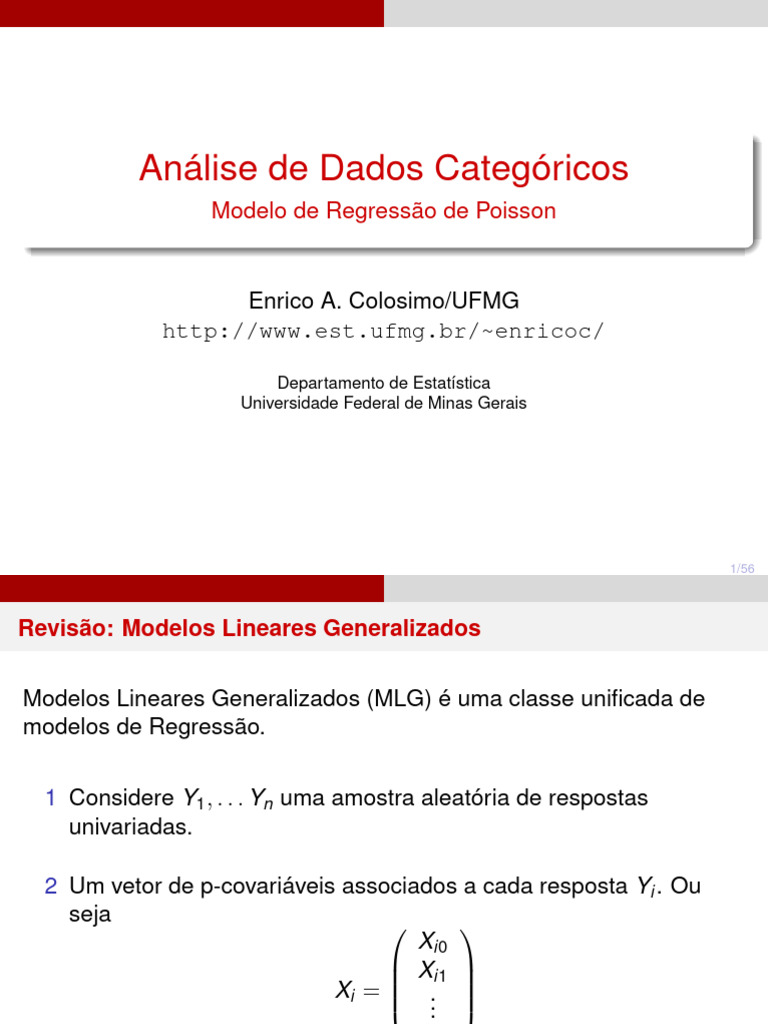 Modelo Poisson | PDF | Distribuição de Poisson | Ensino de Matemática