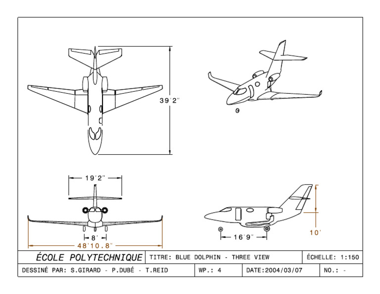 Three View 1-3 Calque 1 | PDF