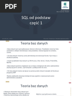 Relacyjna Baza Danych - Prezentacja | PDF