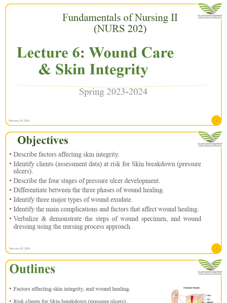 Wound Care | PDF | Wound Healing | Wound