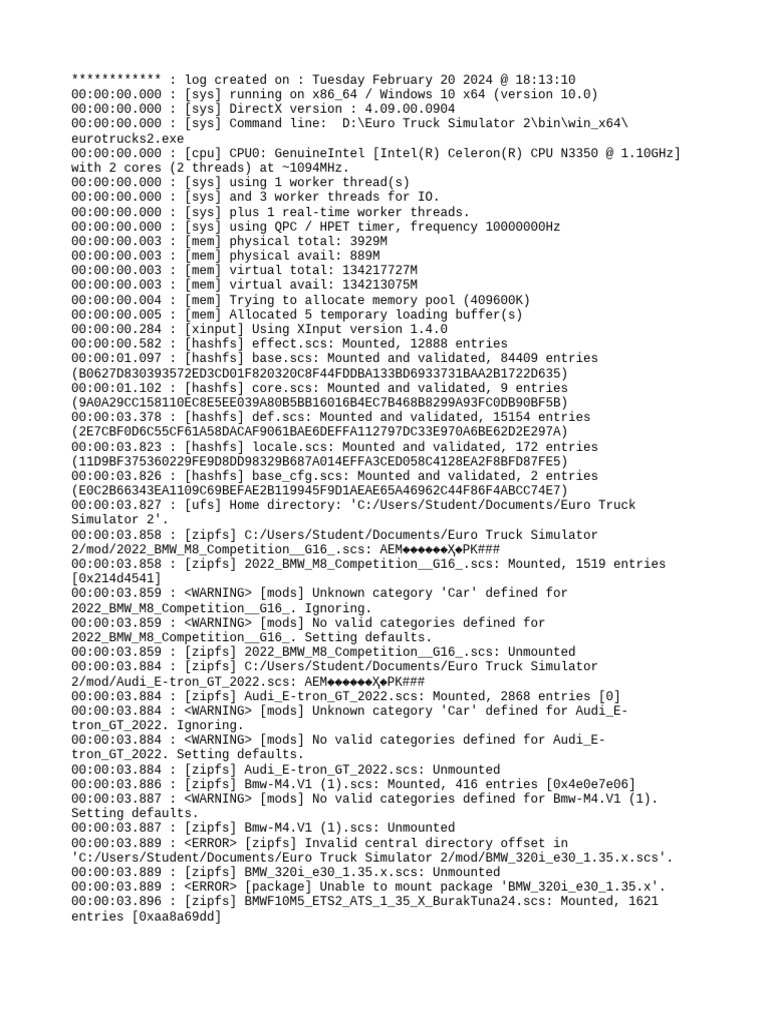 Game Log | PDF | Computer Science | System Software