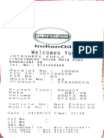 Petrol Bill Receipt Sample with ATOT/VTOT | PDF | Finance & Money ...