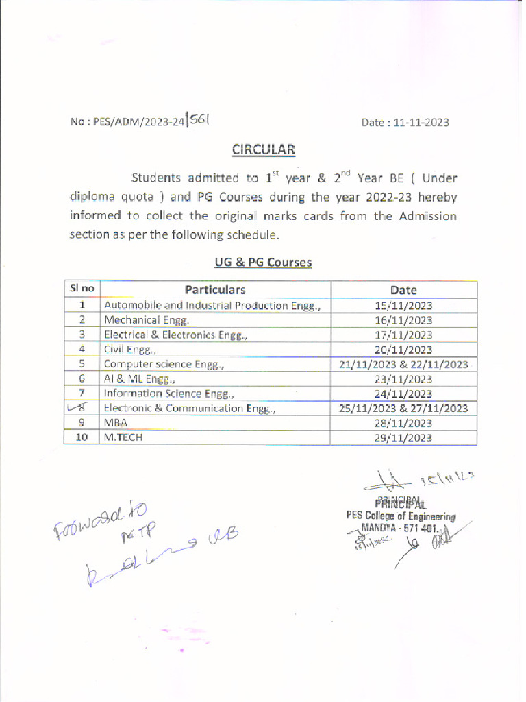 Original Marks Card | PDF