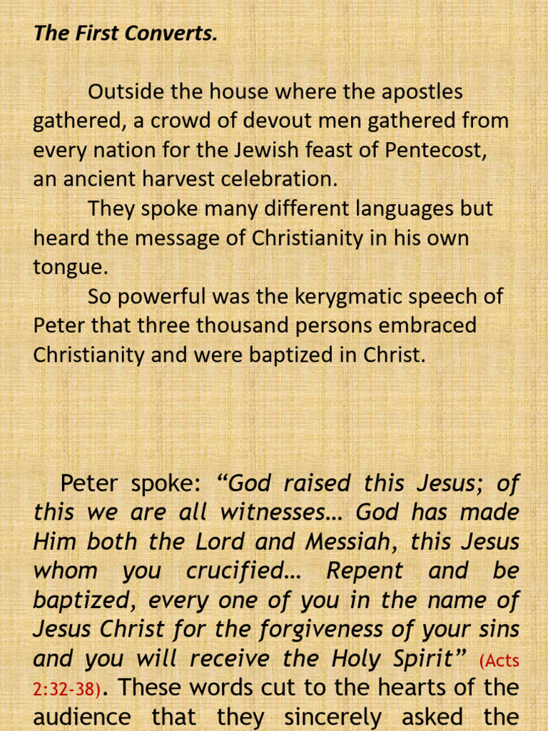 Growth of the Early Christian Church | PDF | Catholic Church | Acts Of ...