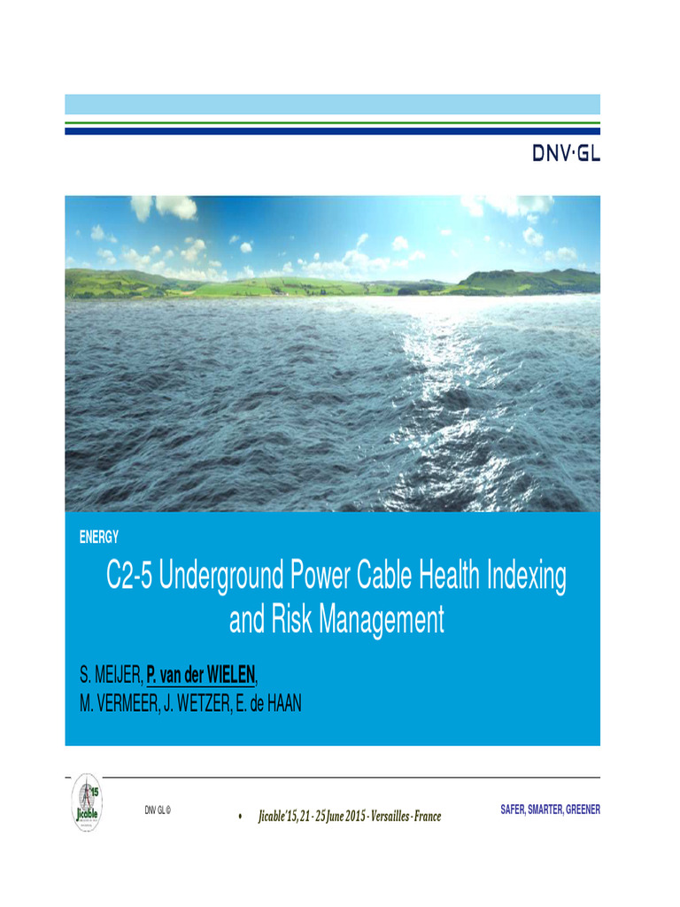 Underground Cable Risk Management | PDF