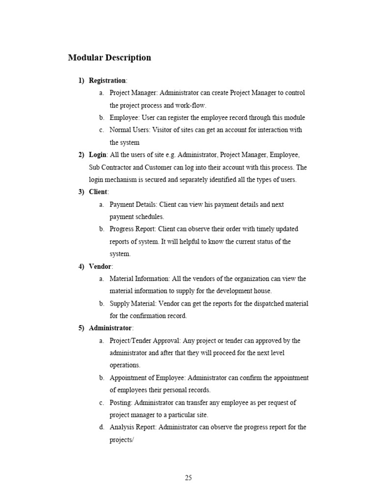 Modular Description | PDF | User (Computing) | World Wide Web