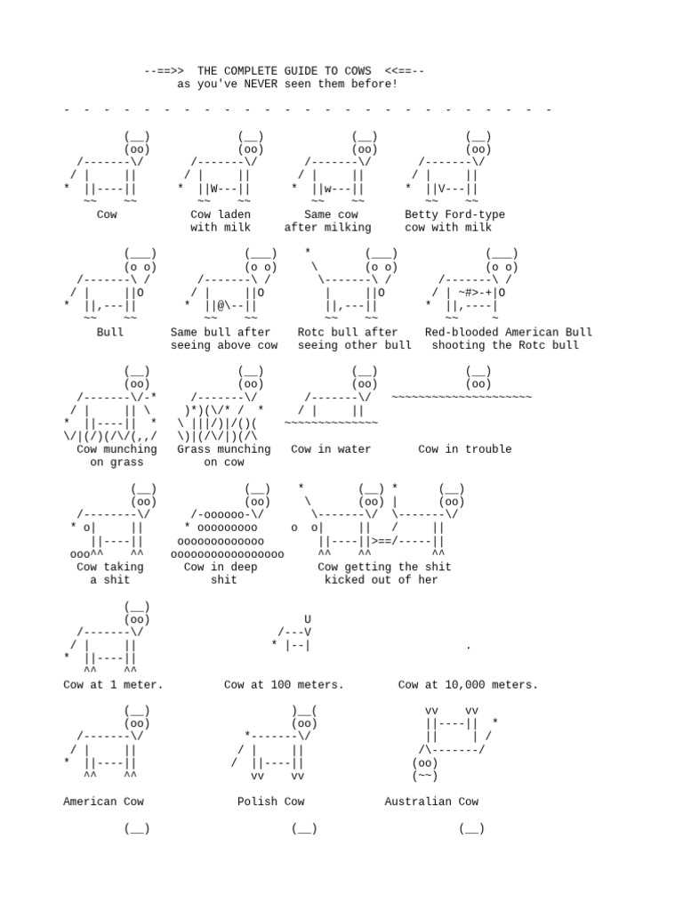 The Complete Guide To Cows | PDF | Domesticated Animals | Livestock