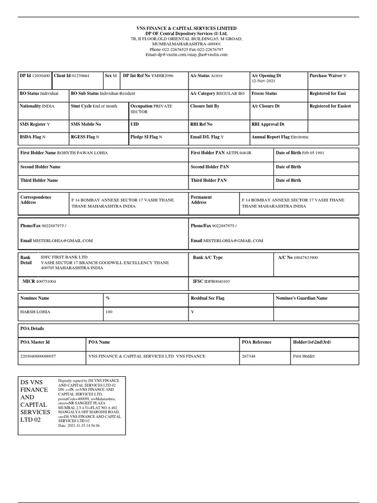 Client Master | PDF | Institutional Investors | Service Industries
