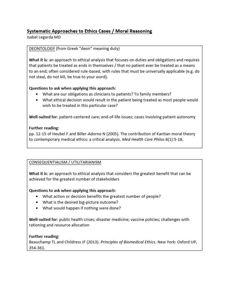 @clinical Ethics Toolbox | PDF | Bioethics | Autonomy