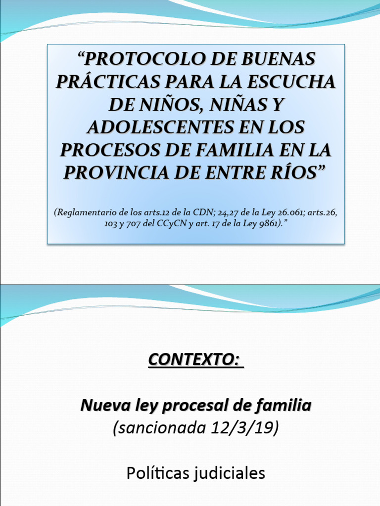 Protocolo Escuchas 20192 | PDF | Ley procesal | Caso de ley