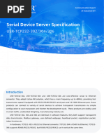Virtual COM Software USR VCOM Creates TCP Server Port | PDF