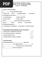 CBSE Class 2 EVS Practice Worksheets (18) - Plants | PDF | Plants | Trees