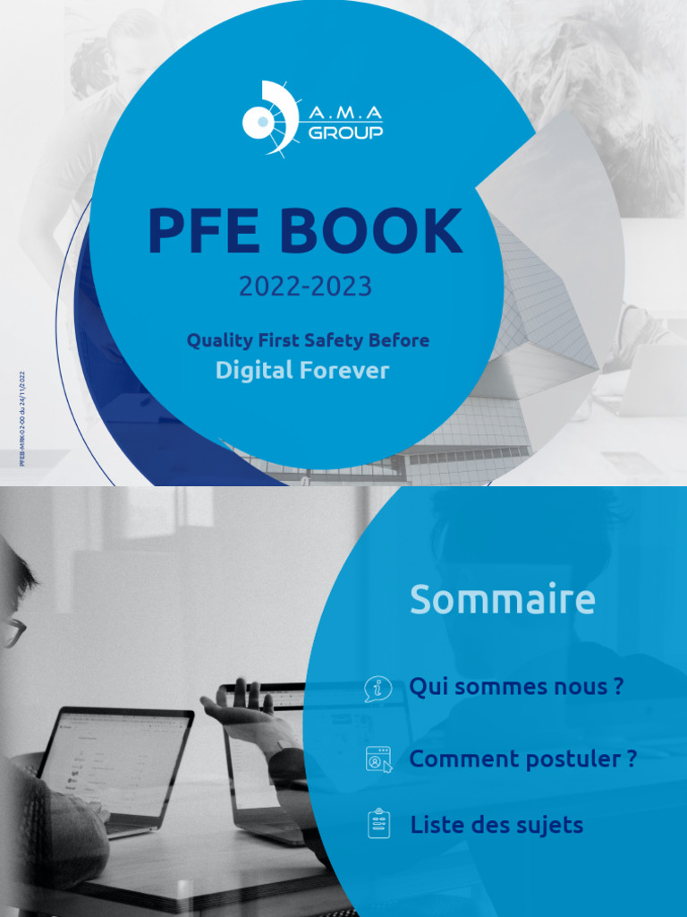 Version Final Pfe Book Ama Group 2022 2023 1 | PDF | Building information modeling | Informatique