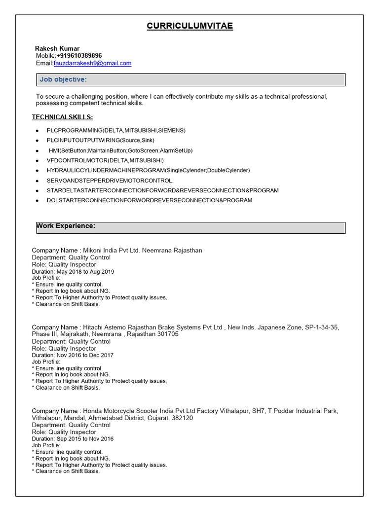 Rakesh Kumar PLC | PDF