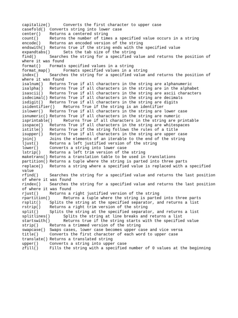 Coding Notes | PDF | String (Computer Science) | Computing