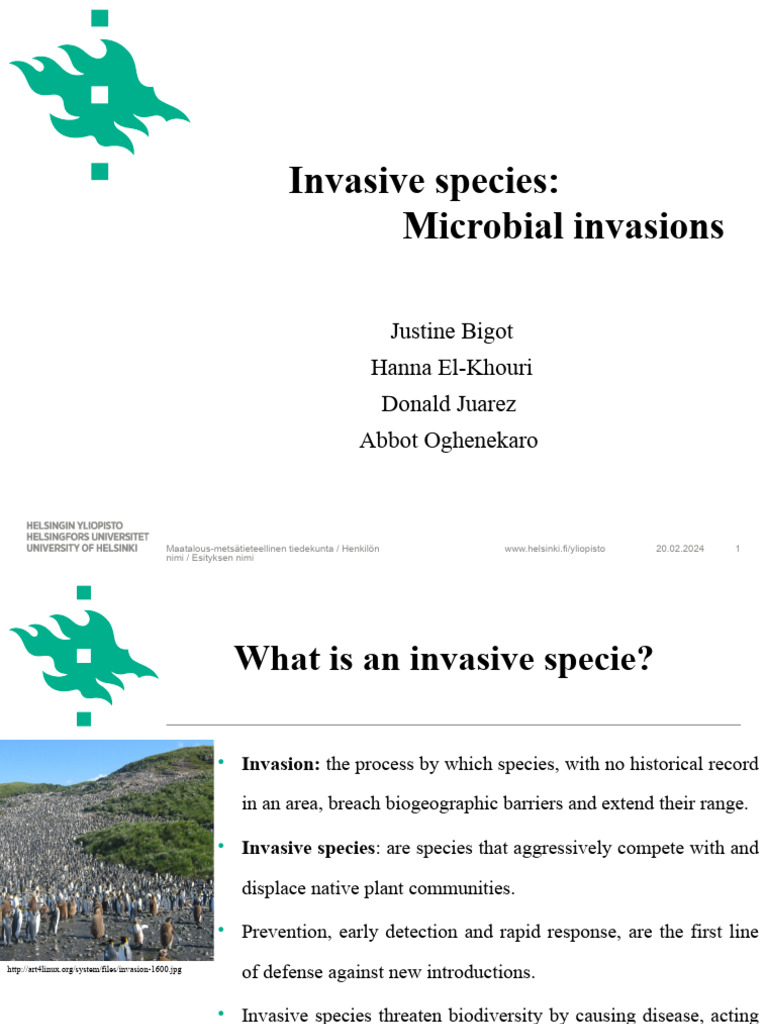 Invasive Species | PDF | Invasive Species | Decomposition