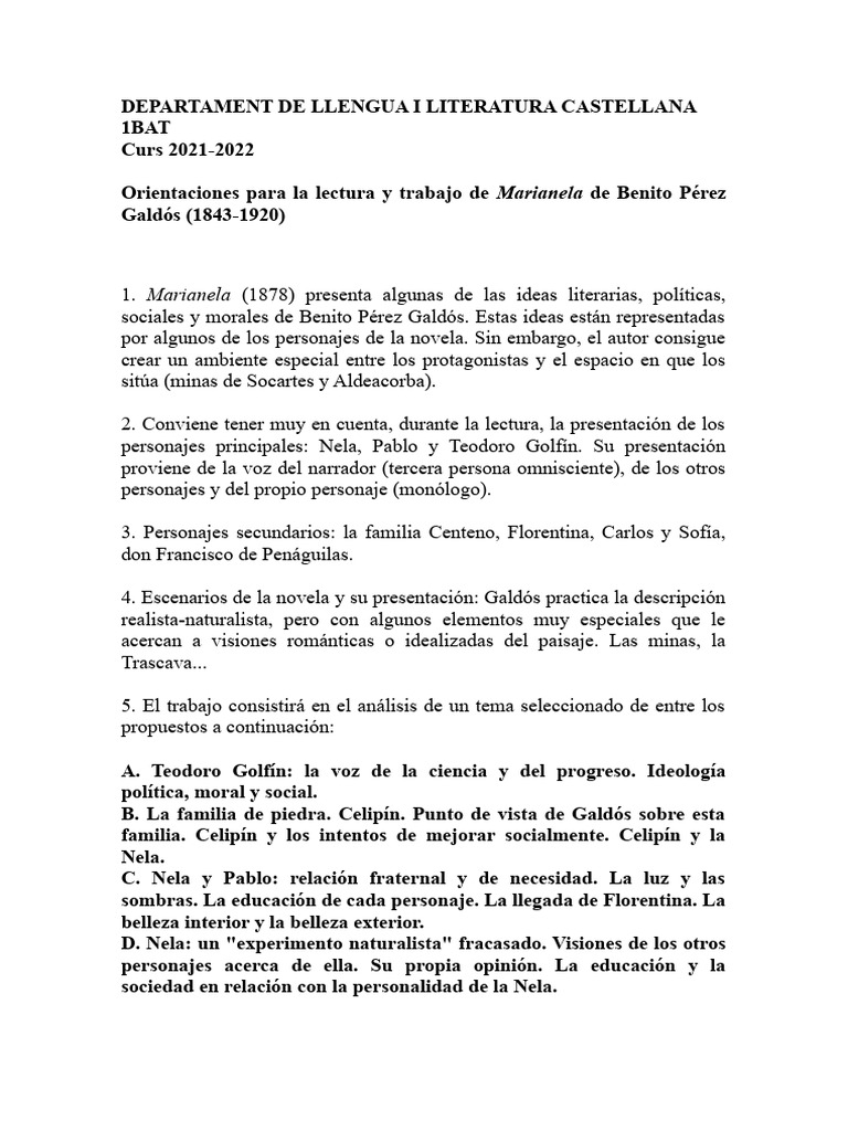 MARIANELA | PDF | Ficción general