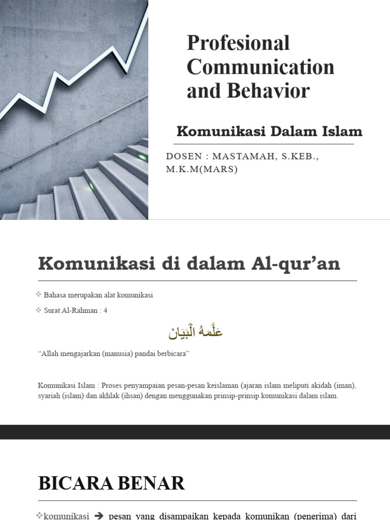 Komunikasi Dalam Islam | PDF