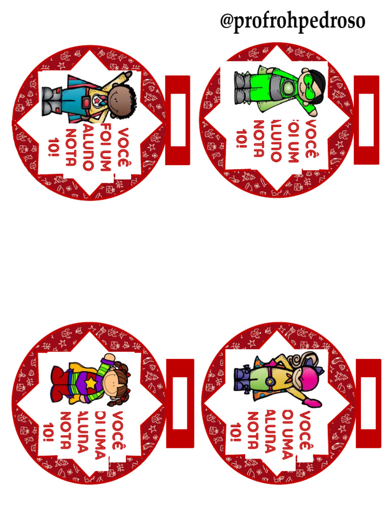 Medalha Aluno Nota 10 | PDF