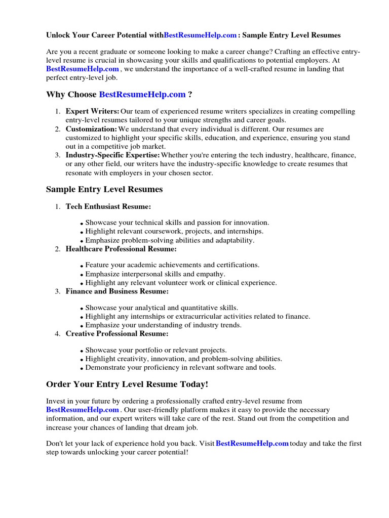 Entry-Level Paralegal Resume Guide | PDF | Résumé | Paralegal