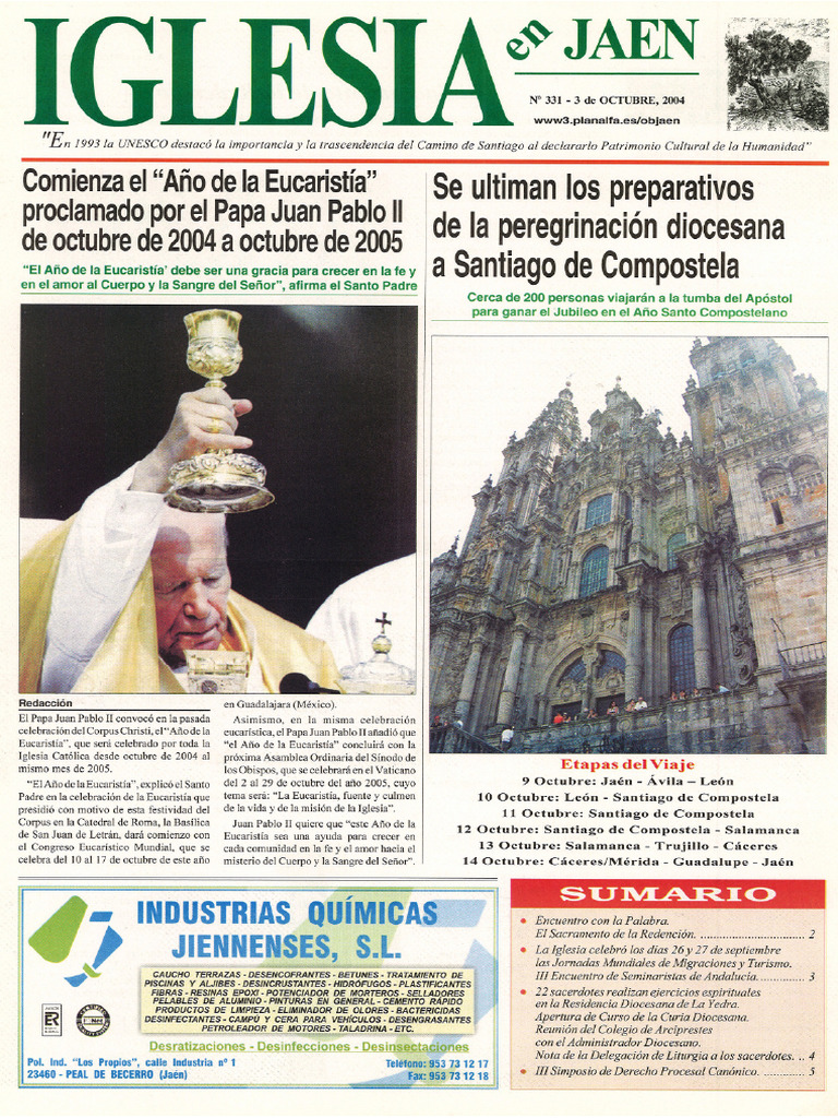 Iglesia en Jaén 331-340 | PDF