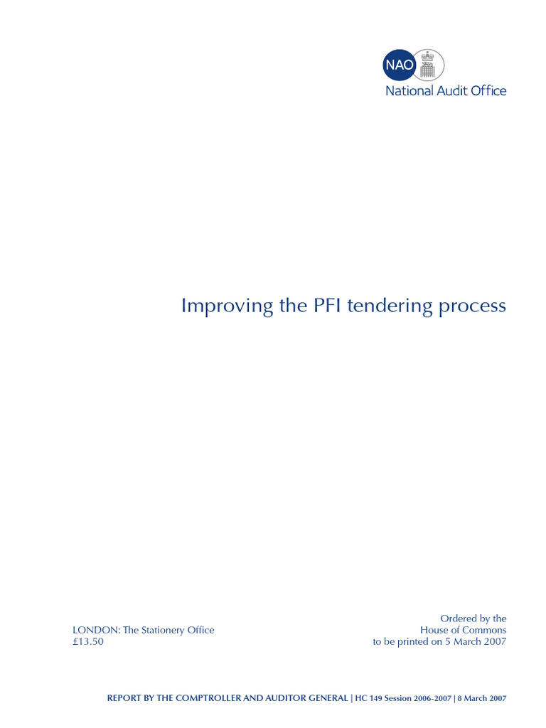 Tender Improving | PDF | Procurement | Business