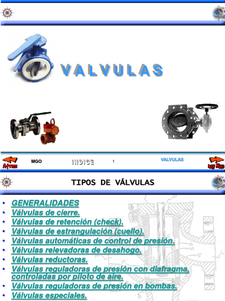 Valvulas | PDF | Máquina de vapor | Bomba