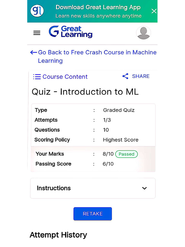 Gopal Kattimani ENG21AM0042 (ML MOOC Course) | PDF