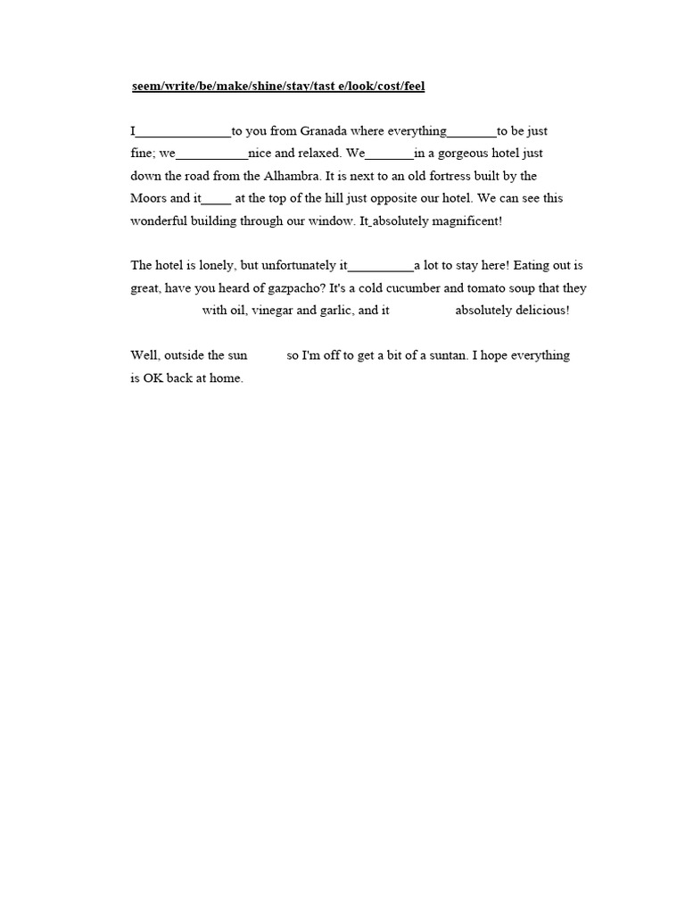 Present Simple - Cont | PDF