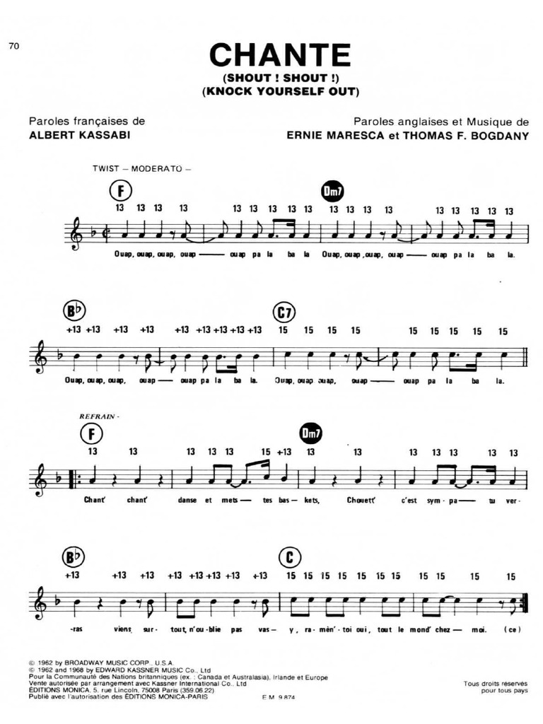 Chante Forban en F | PDF