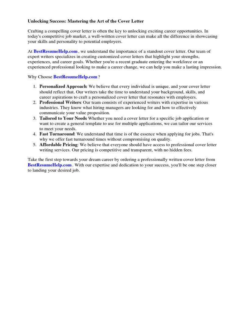 Cover Letter For Mayo Clinic | PDF | Nursing | Résumé
