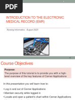 Basic Cerner Education Manual - Inpatient Rn1 | PDF | Login | Patient