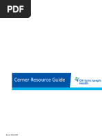Basic Cerner Education Manual - Inpatient Rn1 | PDF | Login | Patient