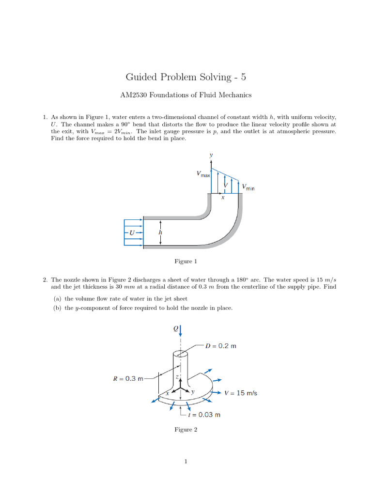 GPS Problem Sheet - 5 | PDF