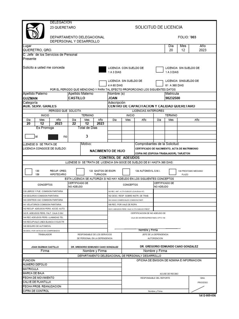 Licencias Formato | PDF