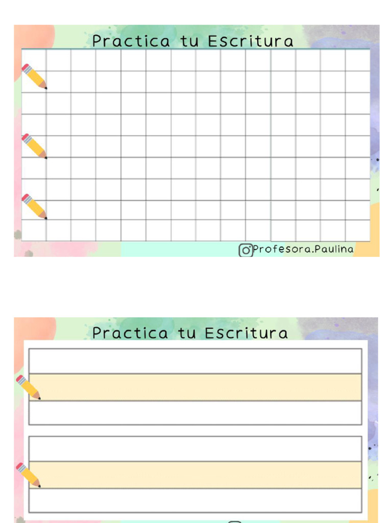 Pizarra y Palabras para Transcribir | PDF