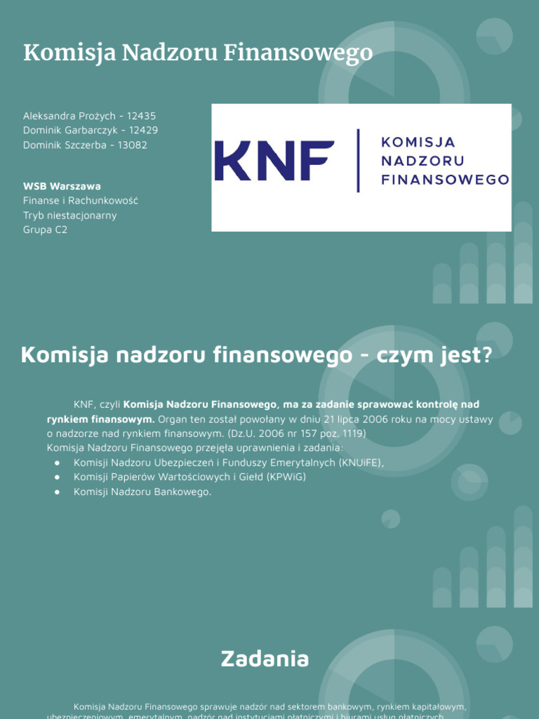 Prezentacja KNF | PDF