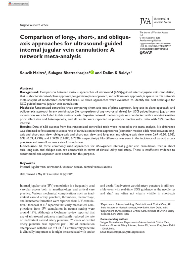 Comparison of Long-, Short-, and Oblique - Axis Approaches For ...