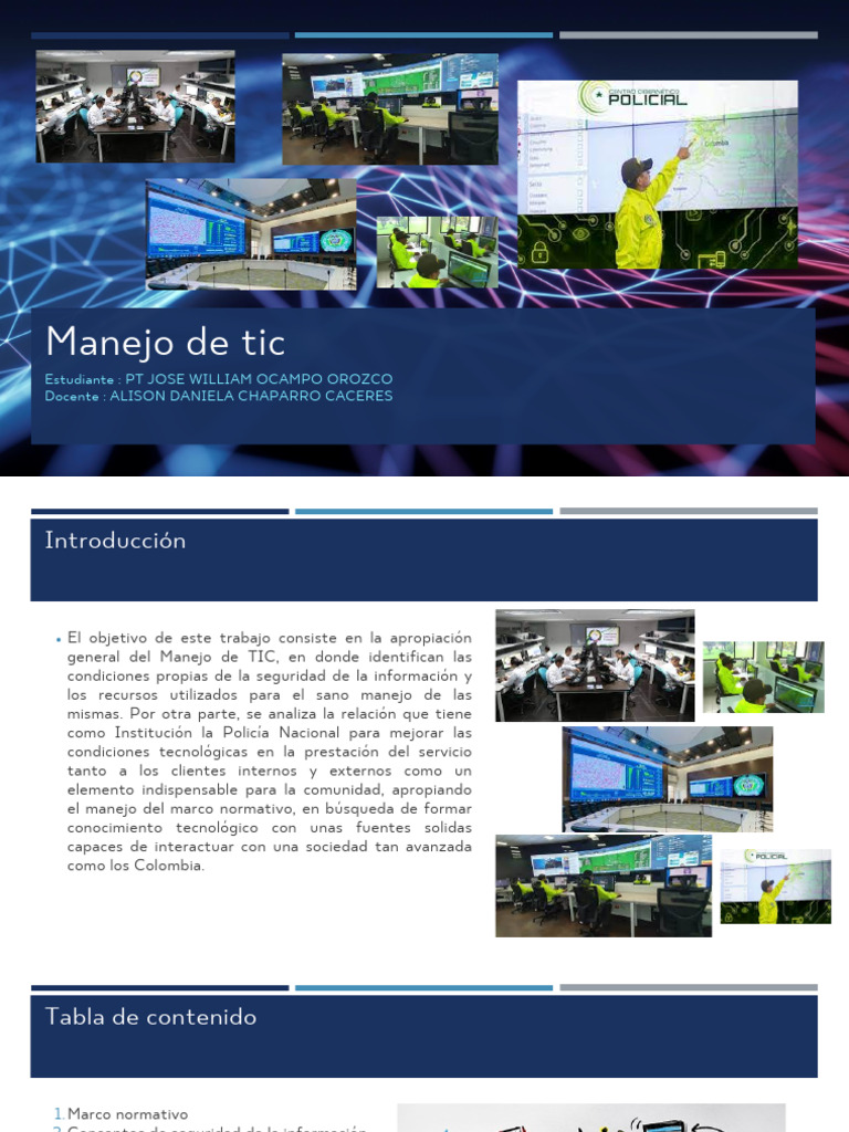 Manejo de TIC y Seguridad Informática | PDF | Seguridad de información ...