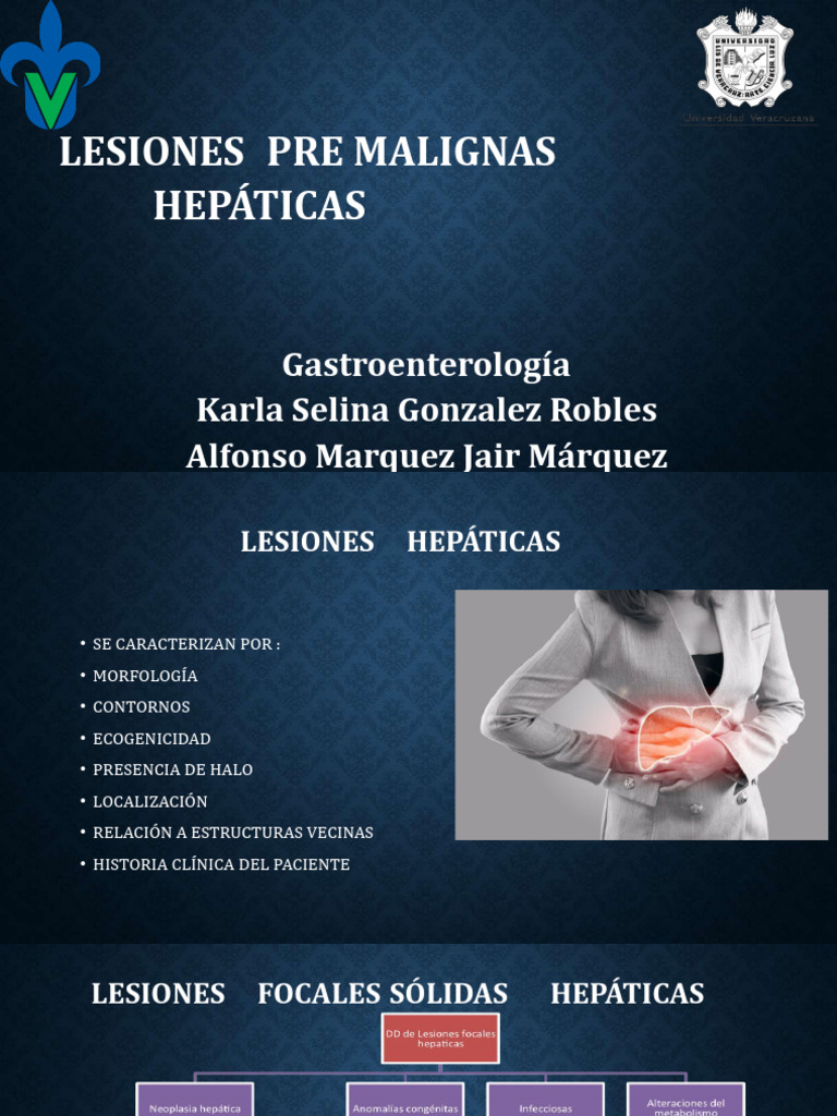 Lesiones - Focales Hepáticas | PDF | Cirrosis | Especialidades Medicas