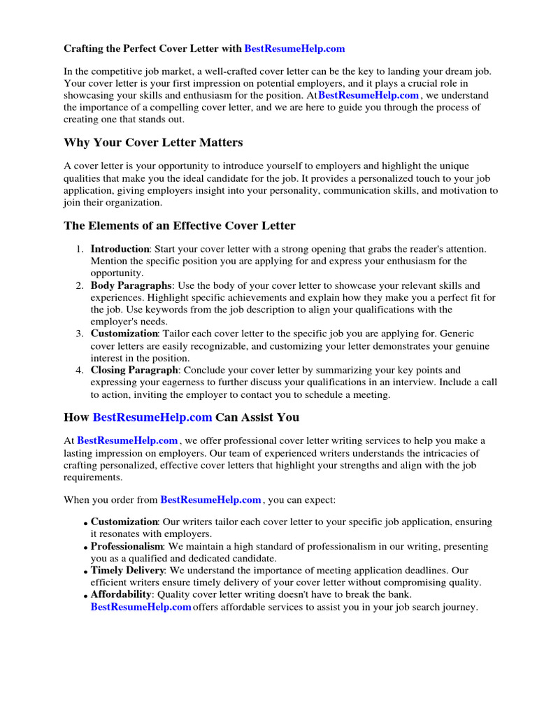 How Should Your Cover Letter Look | PDF | Résumé | Recruitment