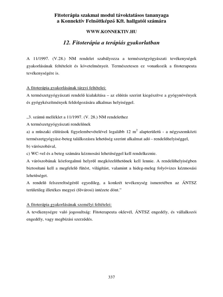 Tankönyv (12) Terápiás Gyak | PDF
